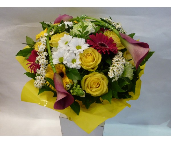 Bouquets ronds de fleurs variées : livraison partout en France ...